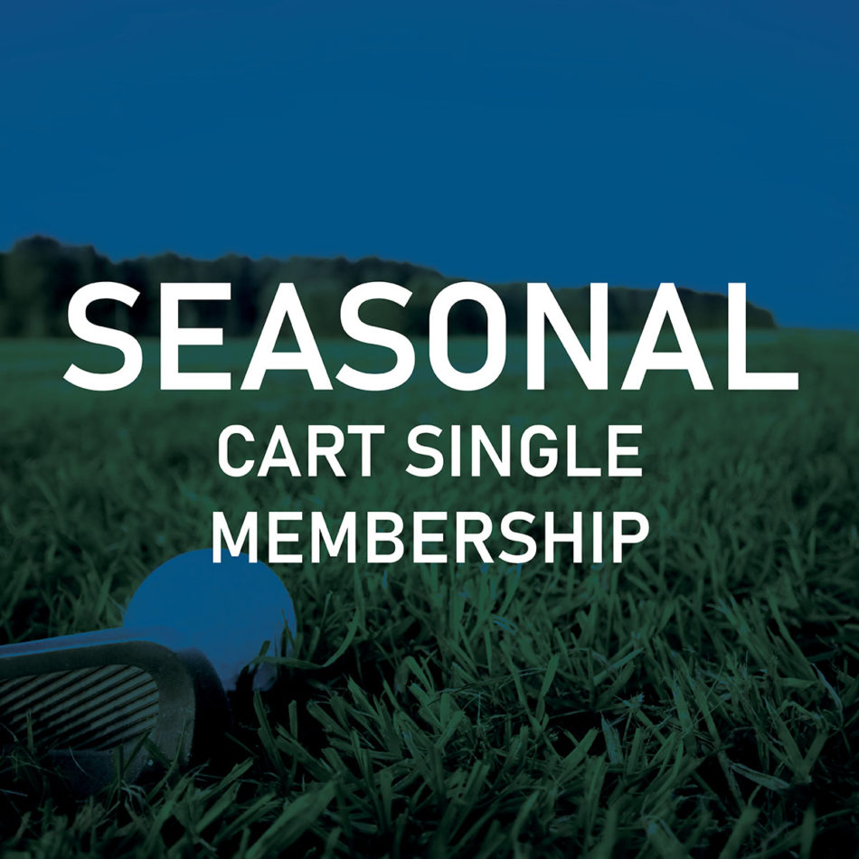 Single Cart Membership - Double Dam Golf Course & Campground